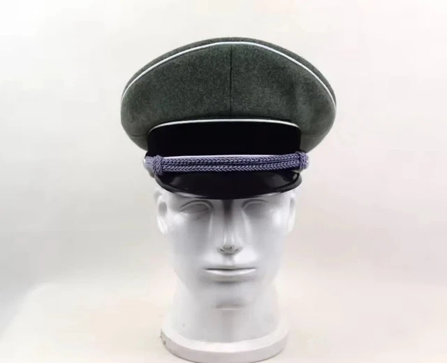 COSPLAY GERMAN WW2 SS Elite Officer Hat Army Cap £76.23 - PicClick UK