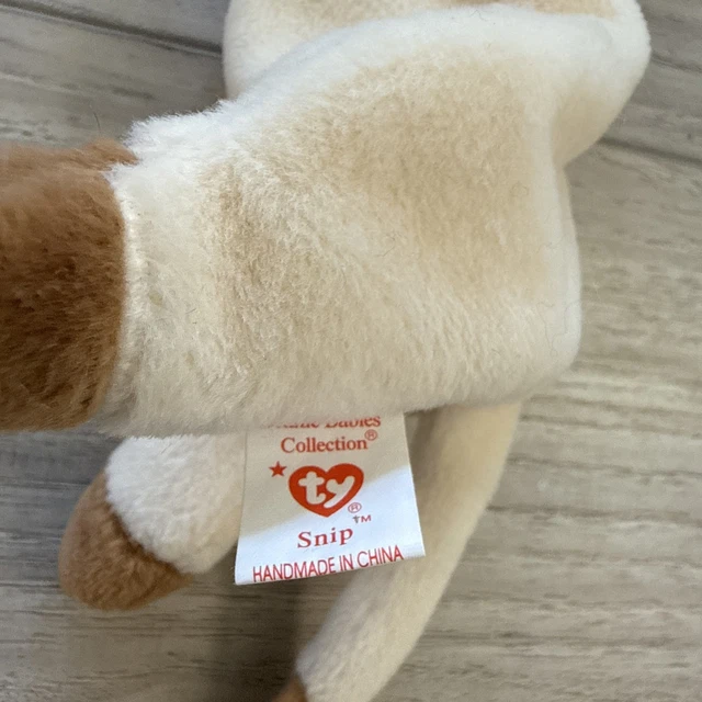 RARE RETIRED TY Snip The Siamese Cat 1996 Beanie Baby 1996 $27.83 ...