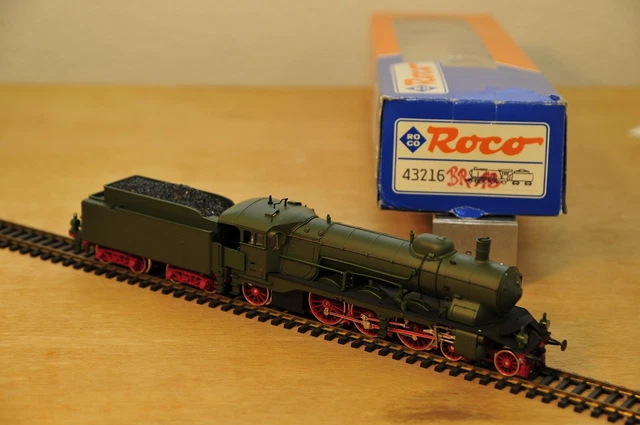 ROCO 43216 H0 HO 1:87 DR BR18 Dampflokomotive Tenderlok analog, „neu ...