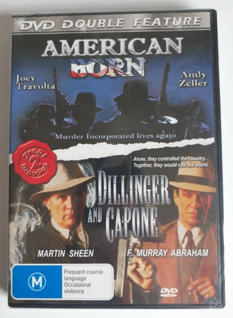 DVD DOUBLE FEATURE AMERICAN BORN + DILLINGER & CAPONE, New & Sealed ...