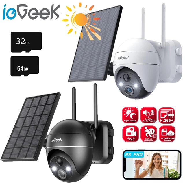 TELECAMERA DI SORVEGLIANZA esterna ieGeek 5MP WiFi IP PTZ visione ...