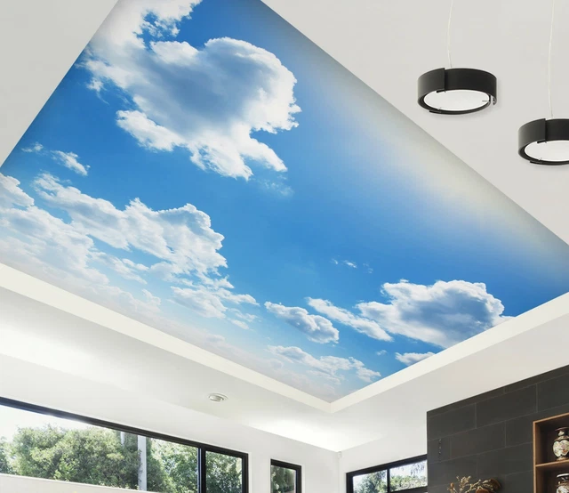3D SKY CLOUDS NA4761 Ceiling WallPaper Murals Wall Print Decal Deco AJ ...