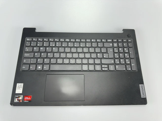 GENUINE LENOVO V15 G2-ALC Palmrest UK Keyboard Trackpad Assembly ...