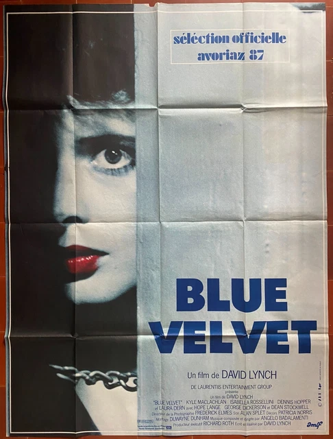 AFFICHE BLUE VELVET Isabella Rossellini DAVID LYNCH Kyle MacLachlan 120x160cm EUR 60,00 ...