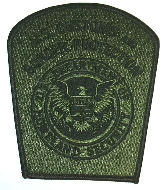 ECUSSON DOUANE US CUSTOMS BORDER PATROL POLICE vert patch EUR 15,00 ...