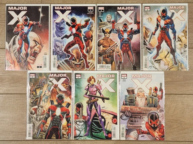 MAJOR X #0-6 Complet 1Er Impression (Marvel Comics 2019) Rob Liefeld ...