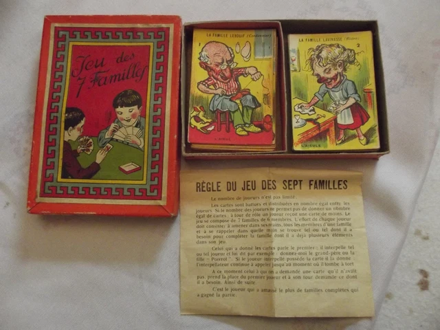 ANCIEN JEU DES 7 Familles . Les Metiers EUR 25,00 - PicClick FR