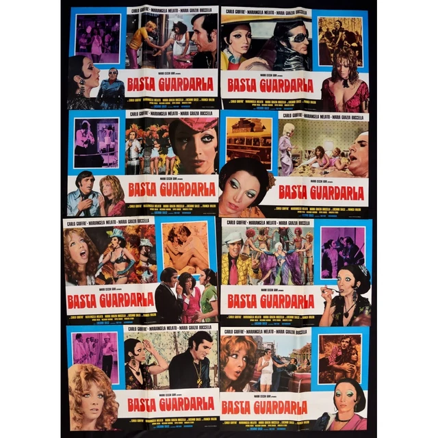 FOTOBUSTA BASTA GUARDARLA Salce Mack Bertè Maria Grazia Buccella F112 ...