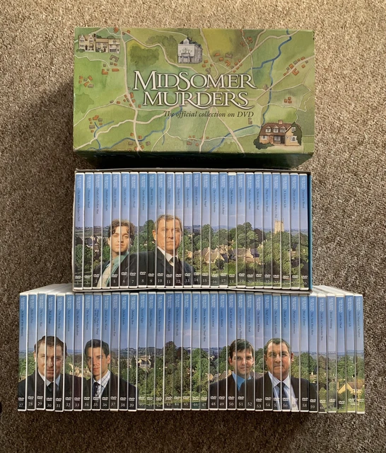 COMPLETE MIDSOMER MURDERS 64 DVD Box Set Excellent Condition Collectible Series £79.00 - PicClick UK