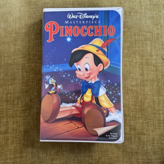 WALT DISNEY’S MASTERPIECE Pinocchio VHS With Orginal Seal RARE £744.94 ...