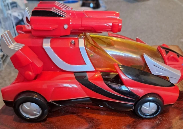 POWER RANGERS JUNGLE Fury Red Thunder Roar Vehicle No Bullet Or Figure ...