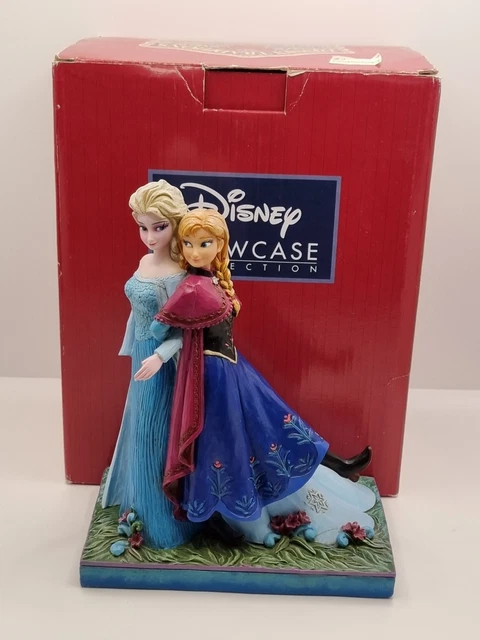DISNEY TRADITIONS ELSA Anna Figurine Sisters Forever Frozen Enesco ...
