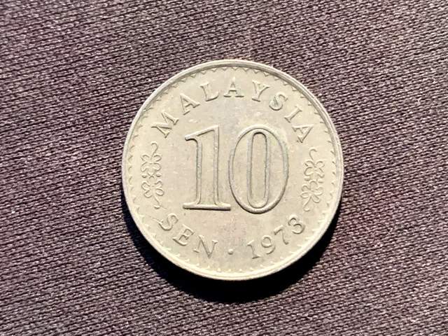 MALAYSIA BANK NEGARA 1973 Ten Sen 10 Coin - Good $0.99 - PicClick AU