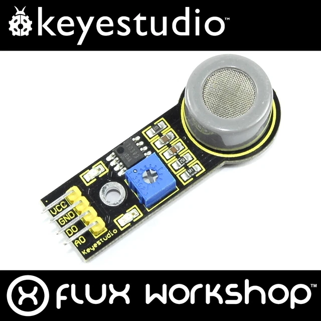 KEYESTUDIO MQ-7 CARBON Monoxide Sensor Module KS-045 Arduino Pi Flux ...
