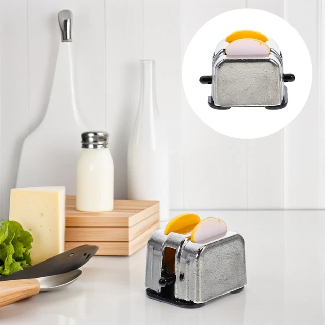 MINI KITCHENWARE APPLIANCES for Dollhouse Baking Toy Bread Maker ...