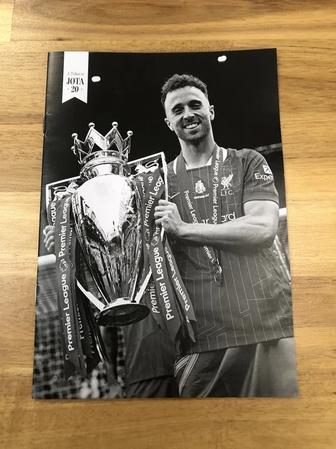 DIOGO JOTA REMEMBRANCE Match Day Programme PNE vs Liverpool - 13/7/2025 ...