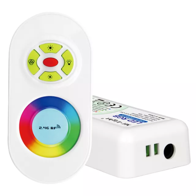 LED RGB WIRELESS Controller Control Unit 12V 18A with Touch Remote £18. ...