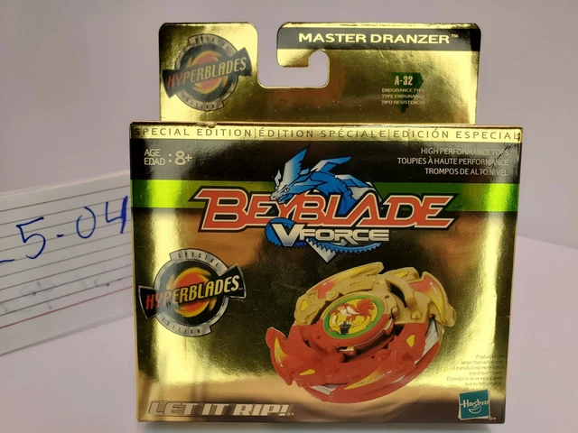 BEYBLADE VINTAGE A-32 Master Dranzer hyperblade hasbro 2003 special ...