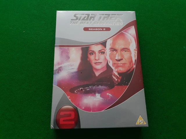 STAR TREK THE Next Generation - Complete Season 2 Box Set - New And ...