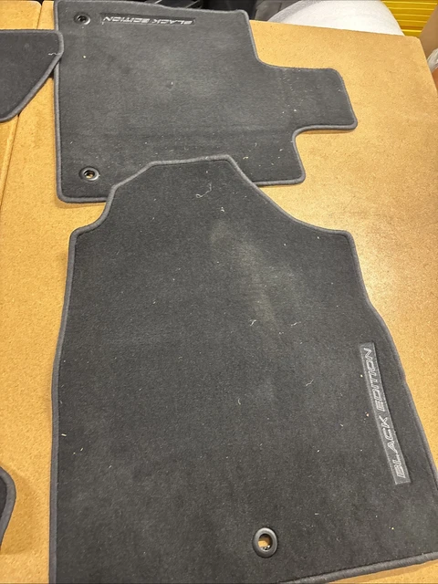 2025 HONDA PILOT Black Edition OEM Black Carpet Floor Mats Set #e2 $69. ...