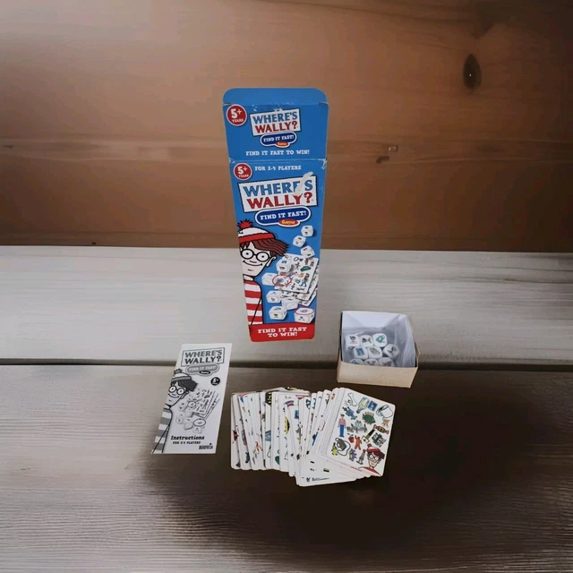 WHERE'S WALLY FIND it fast game paul lamond games complete £6.90 ...