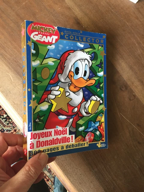 PETIT FORMAT BD MICKEY PARADE GEANT HORS SERIE COLLECTOR 5 joyeux noel ...