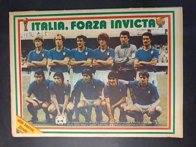 RIVISTA ESTADIO CALCIO Argentina 1982 n 66 Paolo Rossi Italia Vintage ...