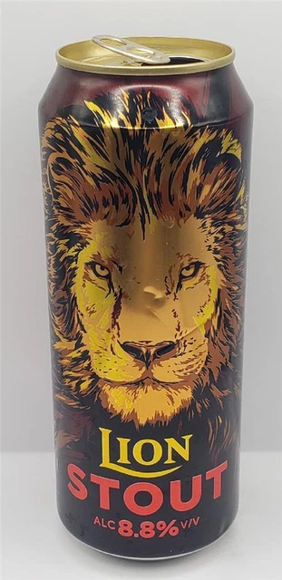 CRAFT BEER CAN Lion Brewing Company Lion Stout Ceylon Biyagama Sri ...