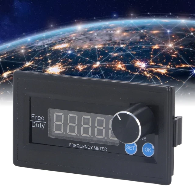 MOTOR SIGNAL GENERATOR Square Wave Pulse Frequency Digital Display For ...