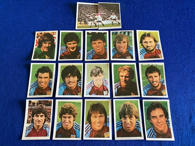 FKS VINTAGE SOCCER 82 Football Album Stickers - Complete West Ham ...