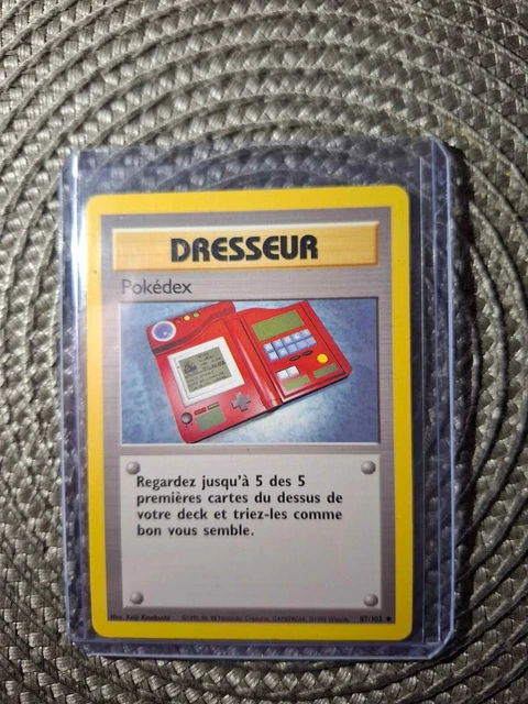 CARTE POKÉMON POKÉDEX 87/102 Set De Base Édition 2 Wizards Ed2 FR EUR 6,50 - PicClick FR