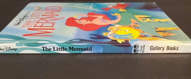 WALT DISNEY PICTURES Presents The Little Mermaid Gallery Books HC Kids ...