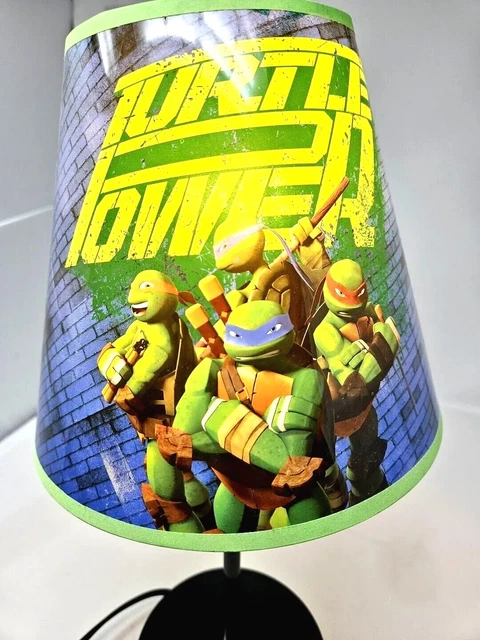 NICKELODEON TEENAGE MUTANT Ninja Turtles TMNT Turtle Power Table Lamp ...