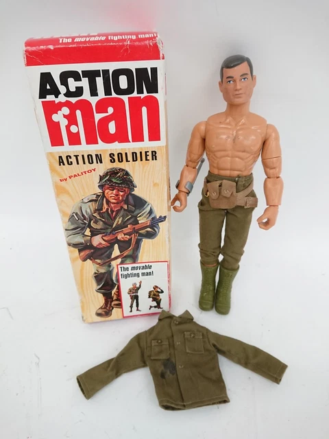 VINTAGE ACTION MAN Action Soldier 40th Anniversary Box & 1996 Action ...