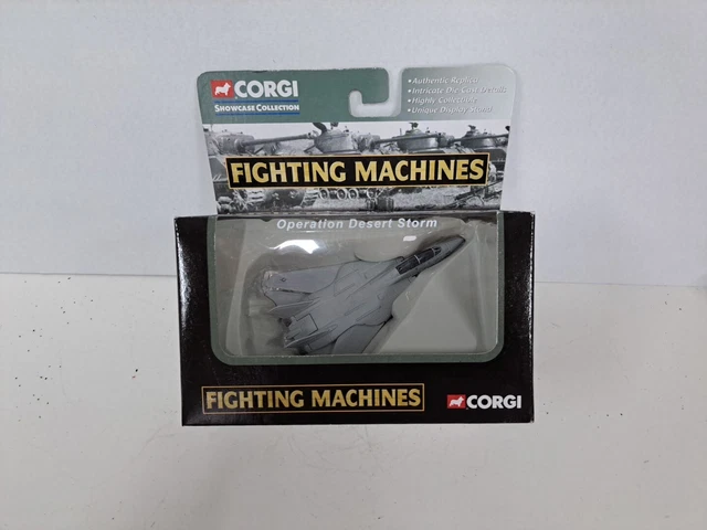 CORGI FIGHTING MACHINES F-14 Tomcat Jet Aircraft Operation Desert Storm ...