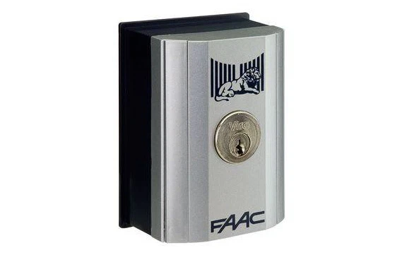 SURFACE MOUNTING KEY selector Faac T10E with 2 keys, catalogue no.: 401019001/36 £43.41 ...