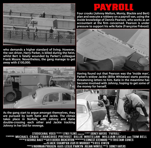 PAYROLL (1961) MICHAEL Craig,Françoise Prévost - Public Domain Movie ...