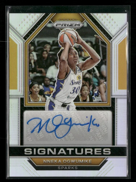 2023 PANINI WNBA Prizm Basketball Silver Signatures Nneka Ogwumike Auto ...