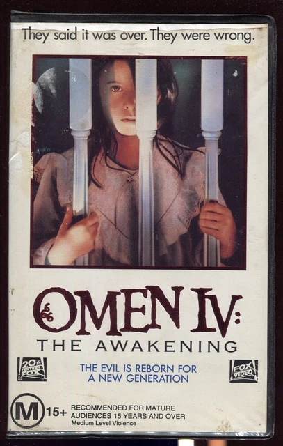 OMEN IV THE Awakening VHS 90's Horror CBS Fox Home Video PAL EUR 22,04 ...