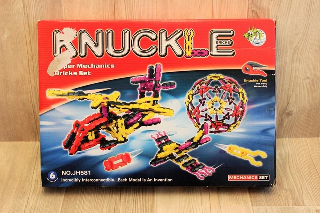 JEU DE CONSTRUCTION garçon Knuckle Super Mechanics Bricks Set - 270 ...