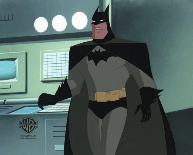 SUPERMAN ZEICHENTRICKSERIE-ORIGINALPRODUKTION CEL-BATMAN-KNIGHT Time ...