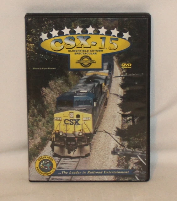 CSX-15 CLINCHFIELD AUTUMN Spectacular DVD Lot Trains Green Frog 2002 £ ...