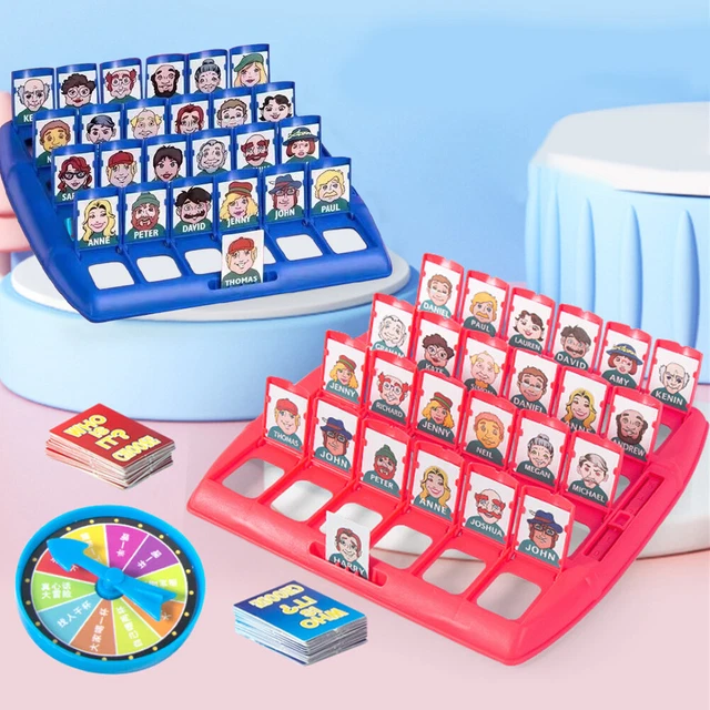 GUESS WHO IS It Board Game Guess Characters Game Birthday Gifts Party ...