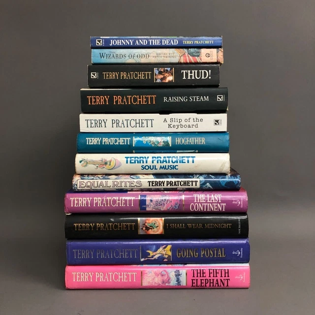 TERRY PRATCHETT HARDBACK Book x12 Assorted Titles Inc Soul Music Thud ...
