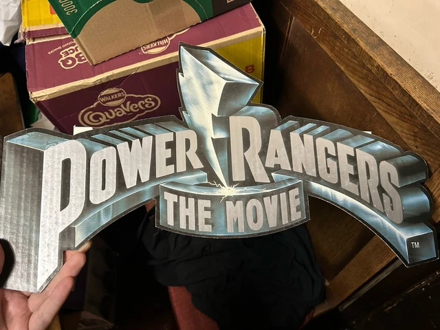 MIGHTY MORPHIN POWER Rangers The Movie Display Sign Promo 1995 £26.72 ...