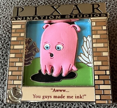 DISNEY PIXAR PARTY LE 300 Pin Pearl Finding Nemo You Guys Made Me Ink £ ...