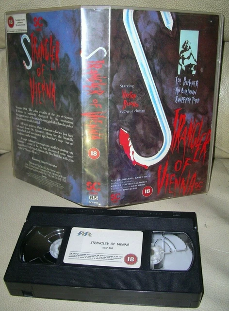 STRANGLER OF VIENNA VHS VIDEO Victor Buono Brad Harris Horror aka Mad ...