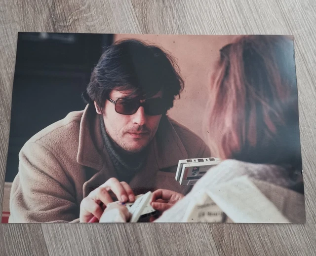 RARE PHOTO TOURNAGE Le Professeur - Alain Delon - 1972 EUR 9,50 ...