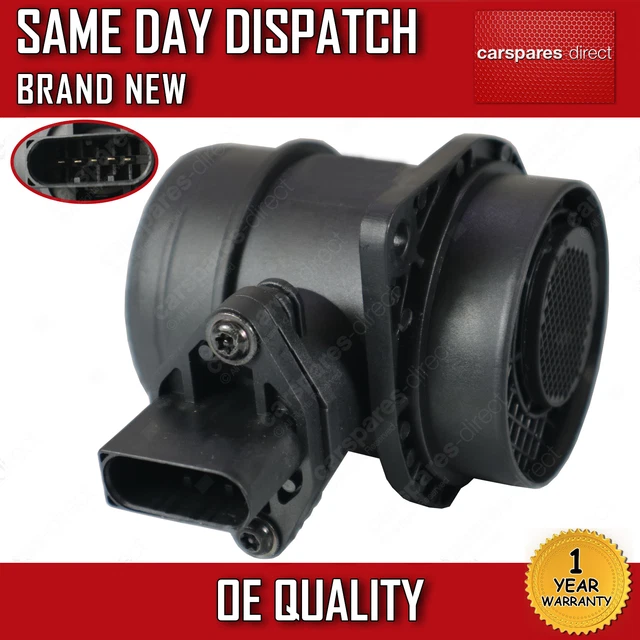 VW GOLF MK4 Mk5 / Polo Mk4 9N Maf Sensor Mass Air Flow Sensor 1997>2010 ...
