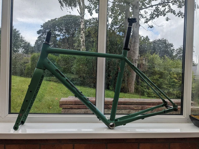 KONA ROVE NRB DL Gravel frameset Green 2020 54cm £99.00 - PicClick UK